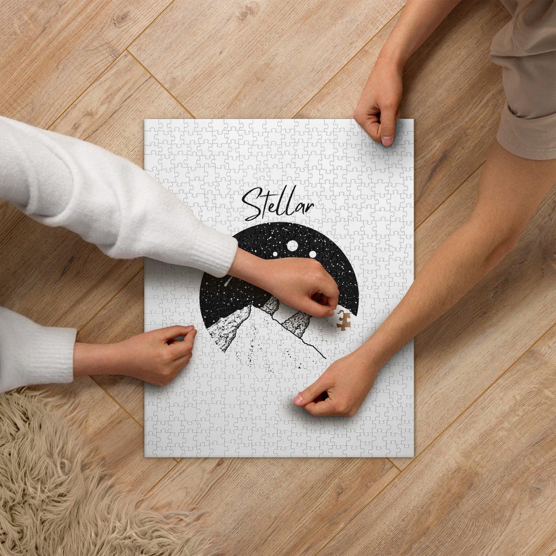 Love Joy Stellar Jigsaw Puzzle - Etsy