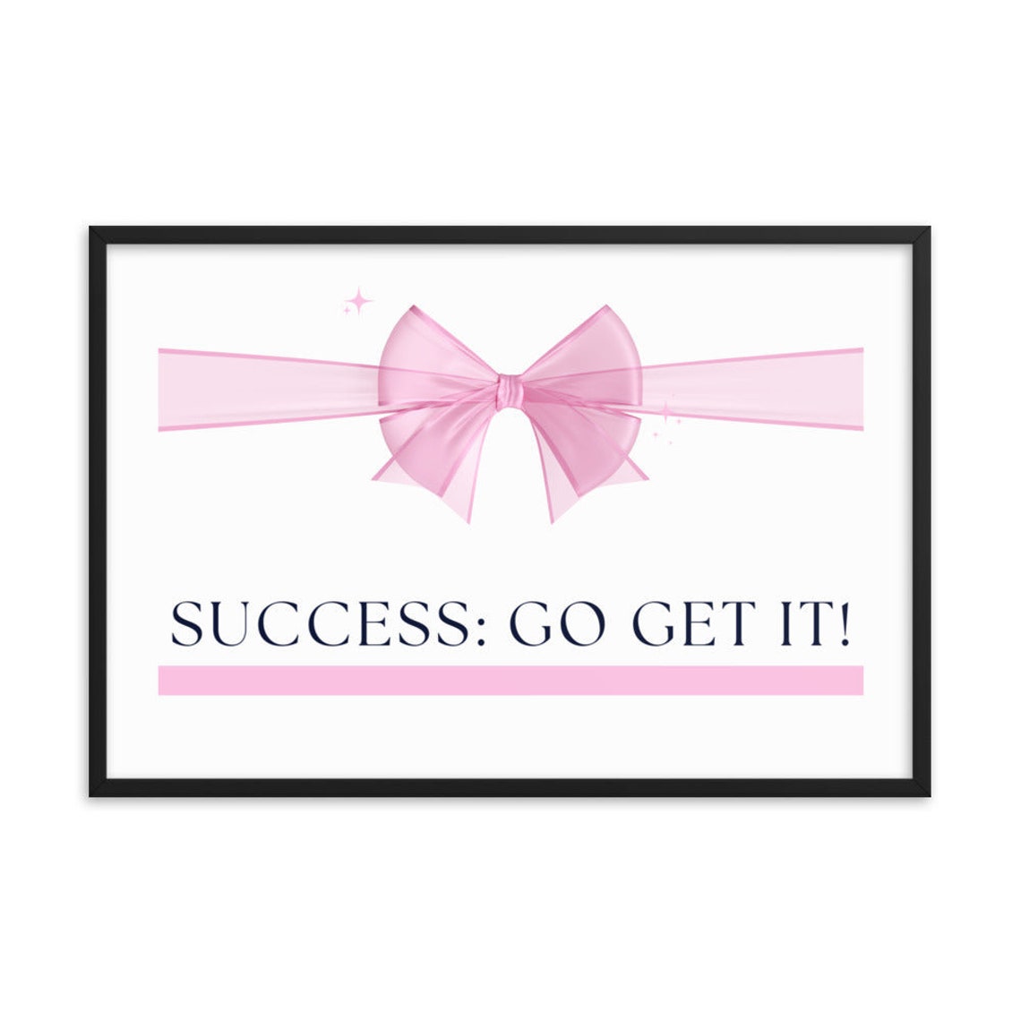 Love Joy Bestseller Success Go Get It Framed Poster - Etsy
