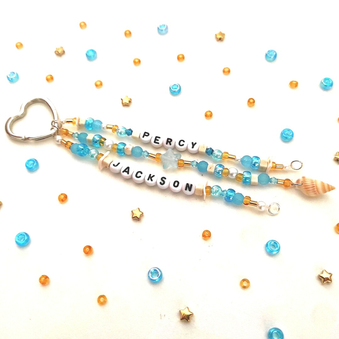 Percy Jackson Inspired Keychain for Backpacks or Keys - Etsy