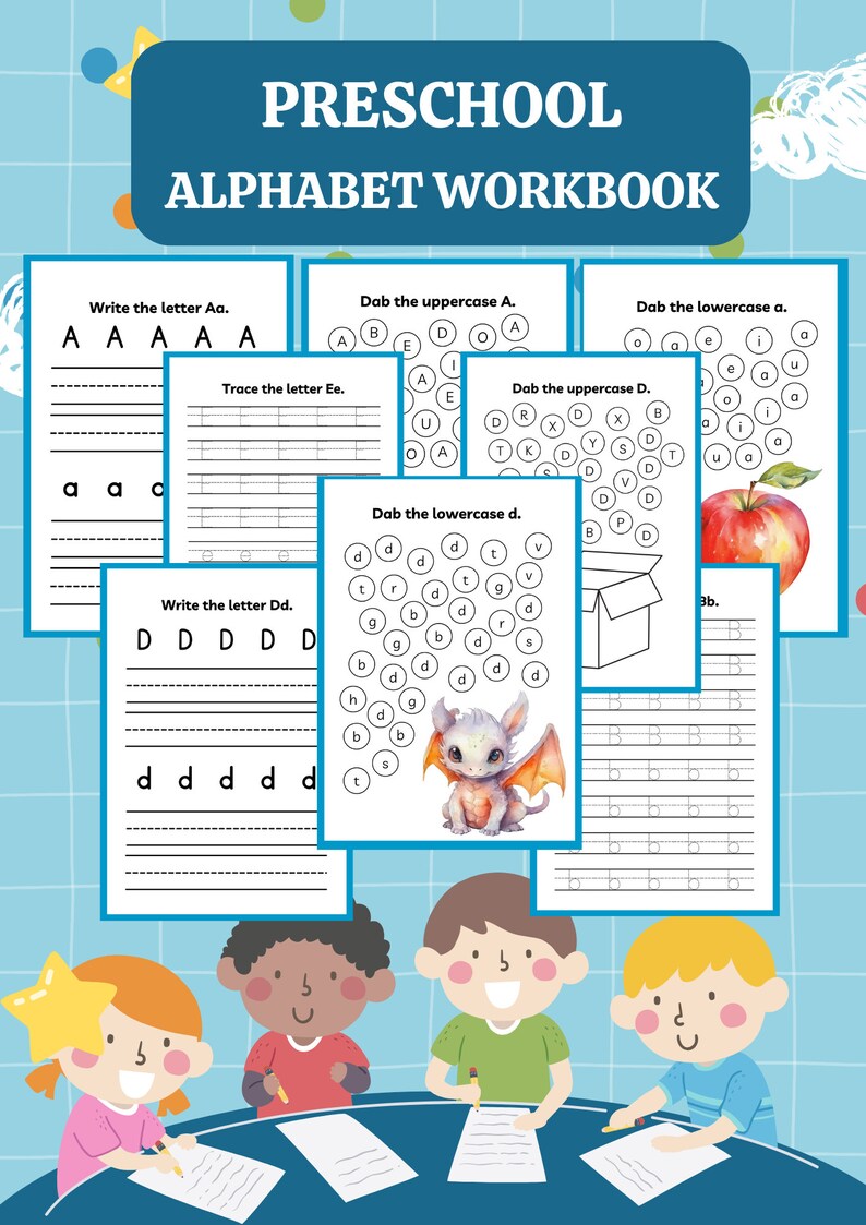 110 Printables Alphabet Identification Beginning for Tracing and ...