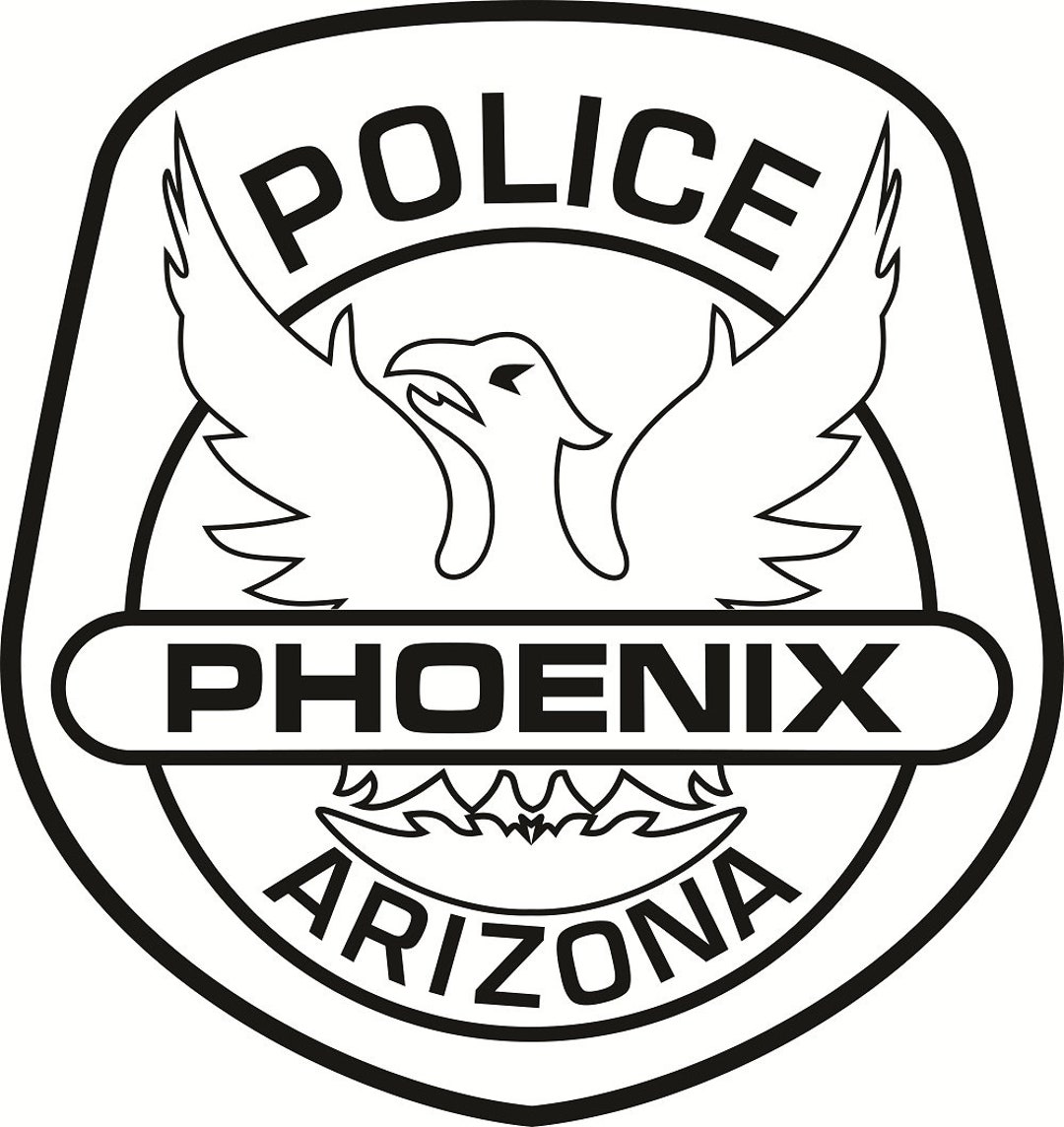 Phoenix Police Sheriff Badge Vector Svg Sheriff Dept Star Sheriff Cnc ...