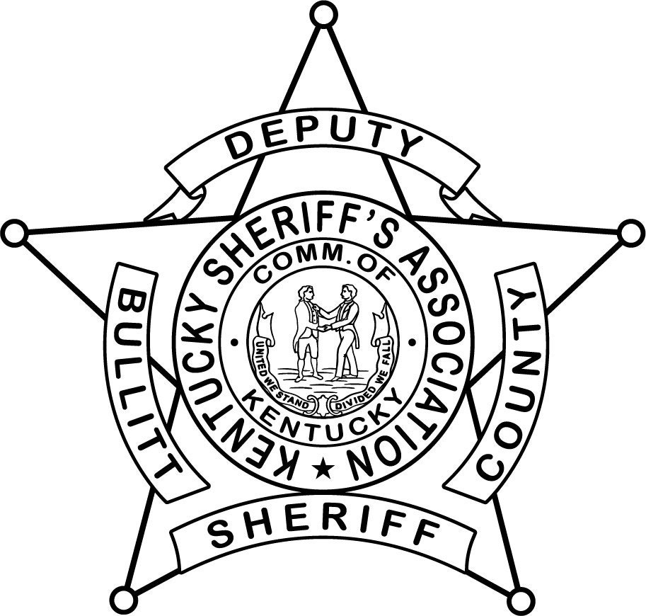 Bullitt County Sheriff Svg Vector Badge Patch Emblem Outline Dxf Cnc ...