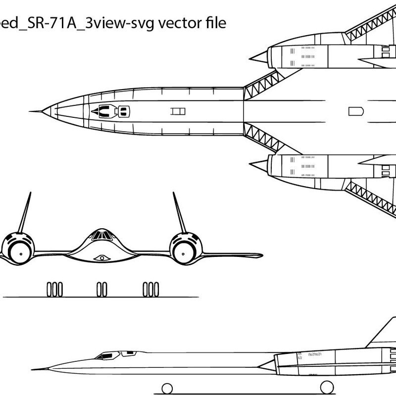 Sr 71 Fighter Jets - Etsy