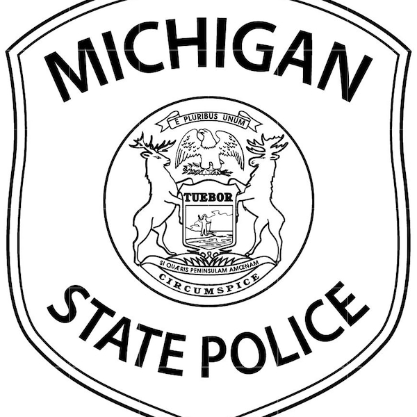 Michigan Police Patches - Etsy