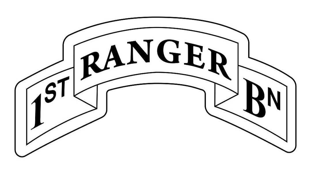 1st Ranger Bn Emblem SVG, Vector, Laser, Engraving, CNC Router, Wood ...