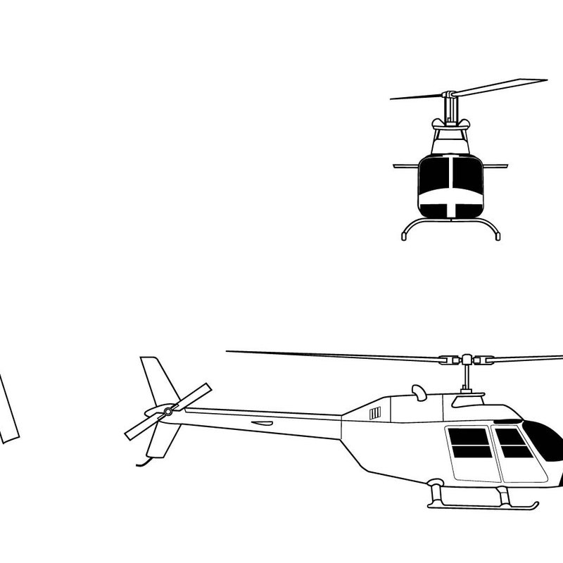 Bell Helicopter Model - Etsy