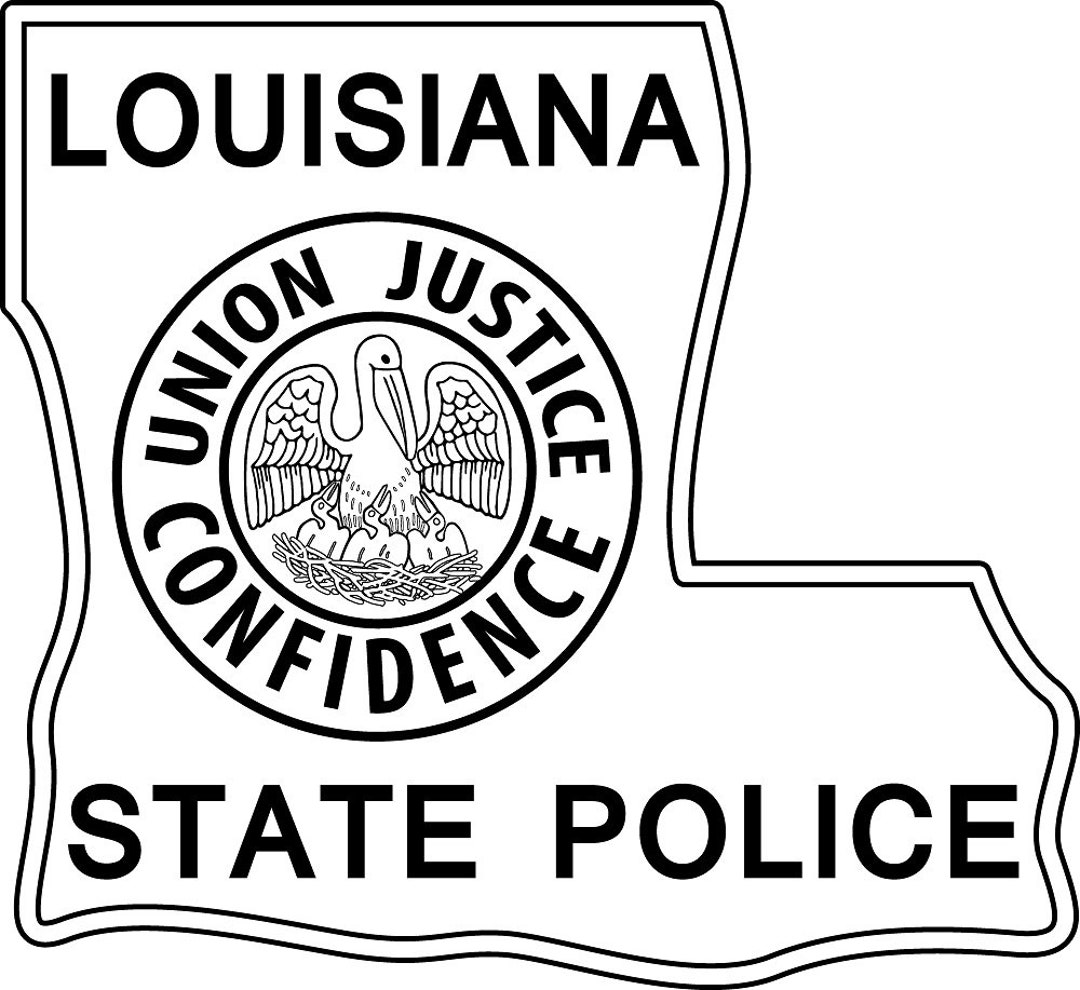 Louisiana State Police Badge Vector Badge, SVG, Vector, DXF, CNC ...