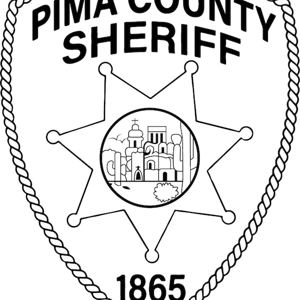 Pima County Sheriffs Office Badge - Etsy