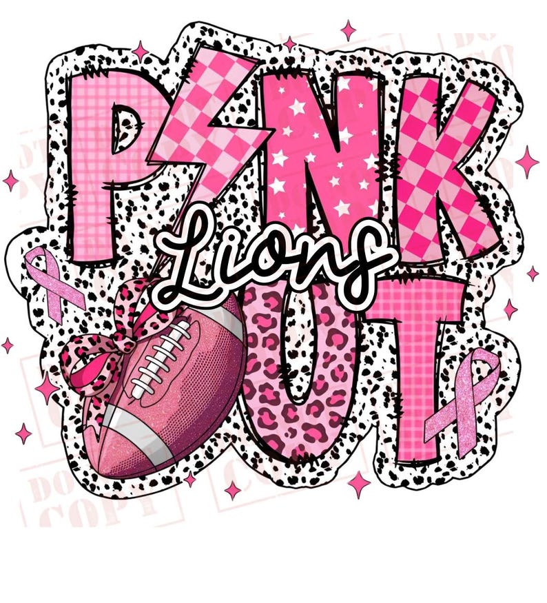 Mascot Png, Lion Lions Png, Pink Out Png, Pink Mascots Png, October We ...