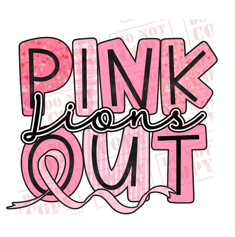 Mascot Png, Lion Lions Png, Pink Out Png, Pink Mascots Png, October We ...