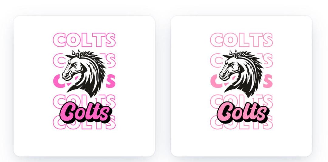 Colts Mascot Png, Pink Png, Pink Mascots Png, October We Wear Pink Png ...