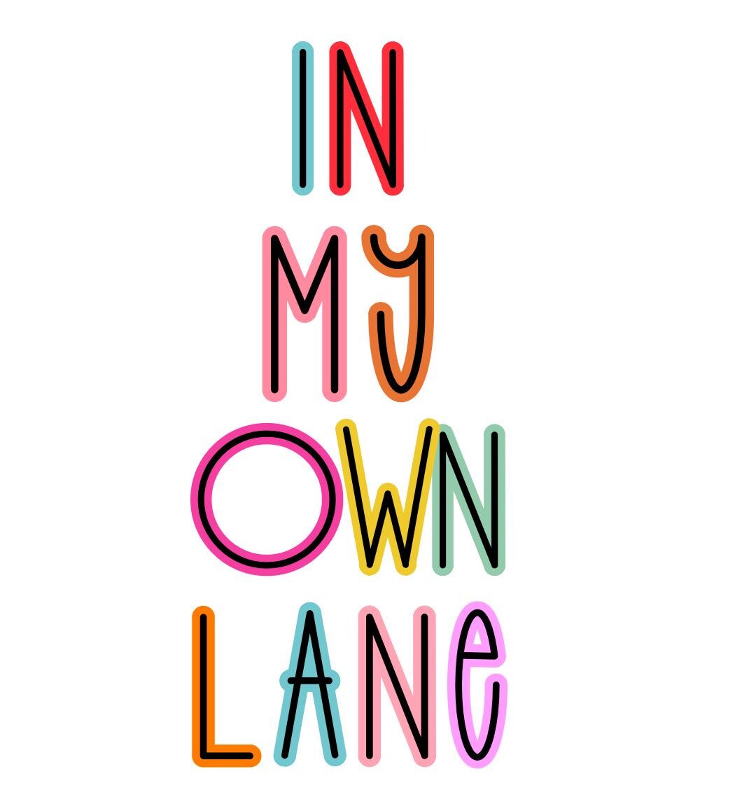 In My Own Lane Png, Silly Png - Etsy