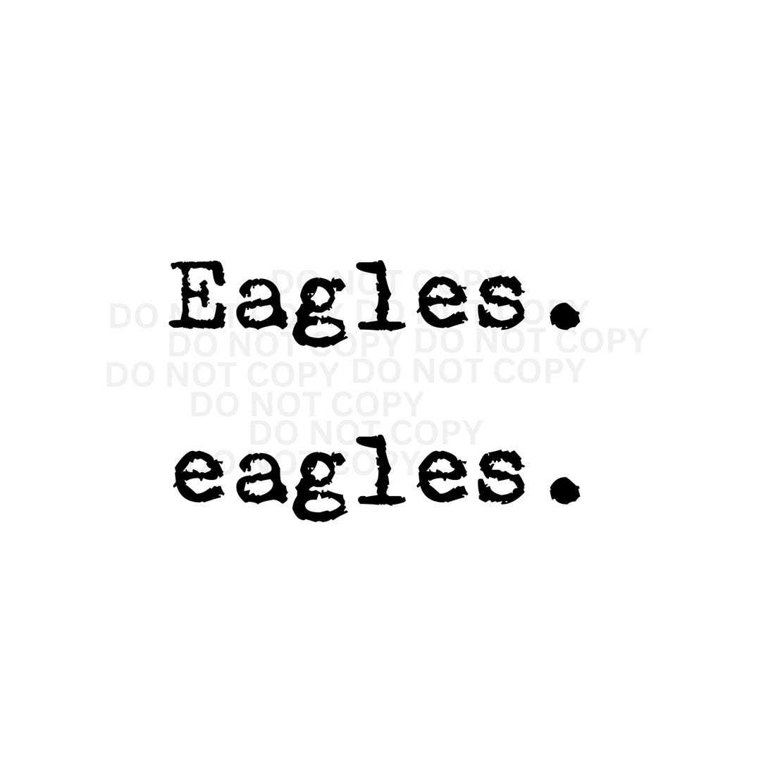 Eagles Typed PNG: Grunge Distressed Design (digital Download) - Etsy