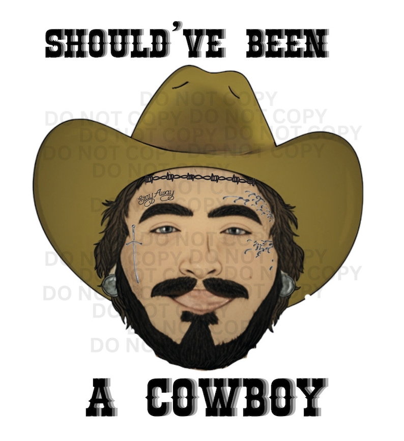 Post Malone Png, Cowboy / Post Malone Shouldve Been a Cowboy PNG ...