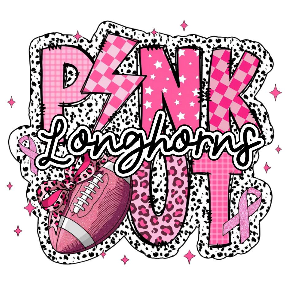 Mascot Png, Longhorns Png, Pink Out Png, Pink Mascots Png, October We ...