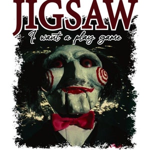Halloween Png, Saw, Spooky, Jigsaw Png Sublimation Png DTF Png File ...