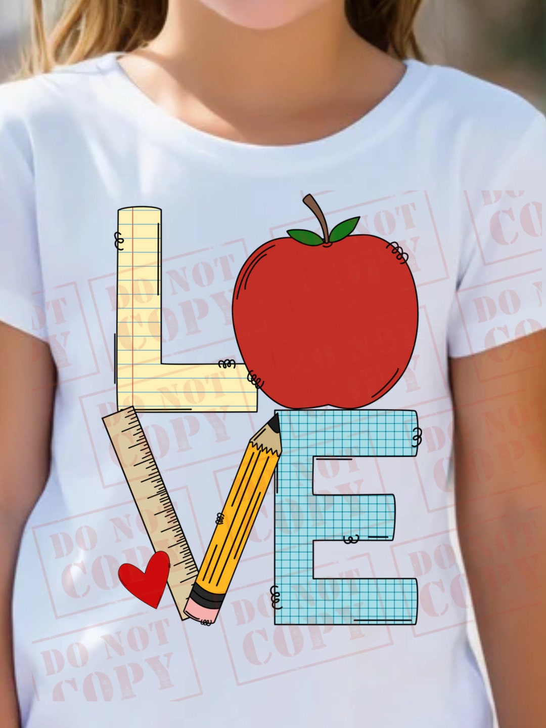 Back to School LOVE PNG, Sublimation Print File (digital Download) - Etsy