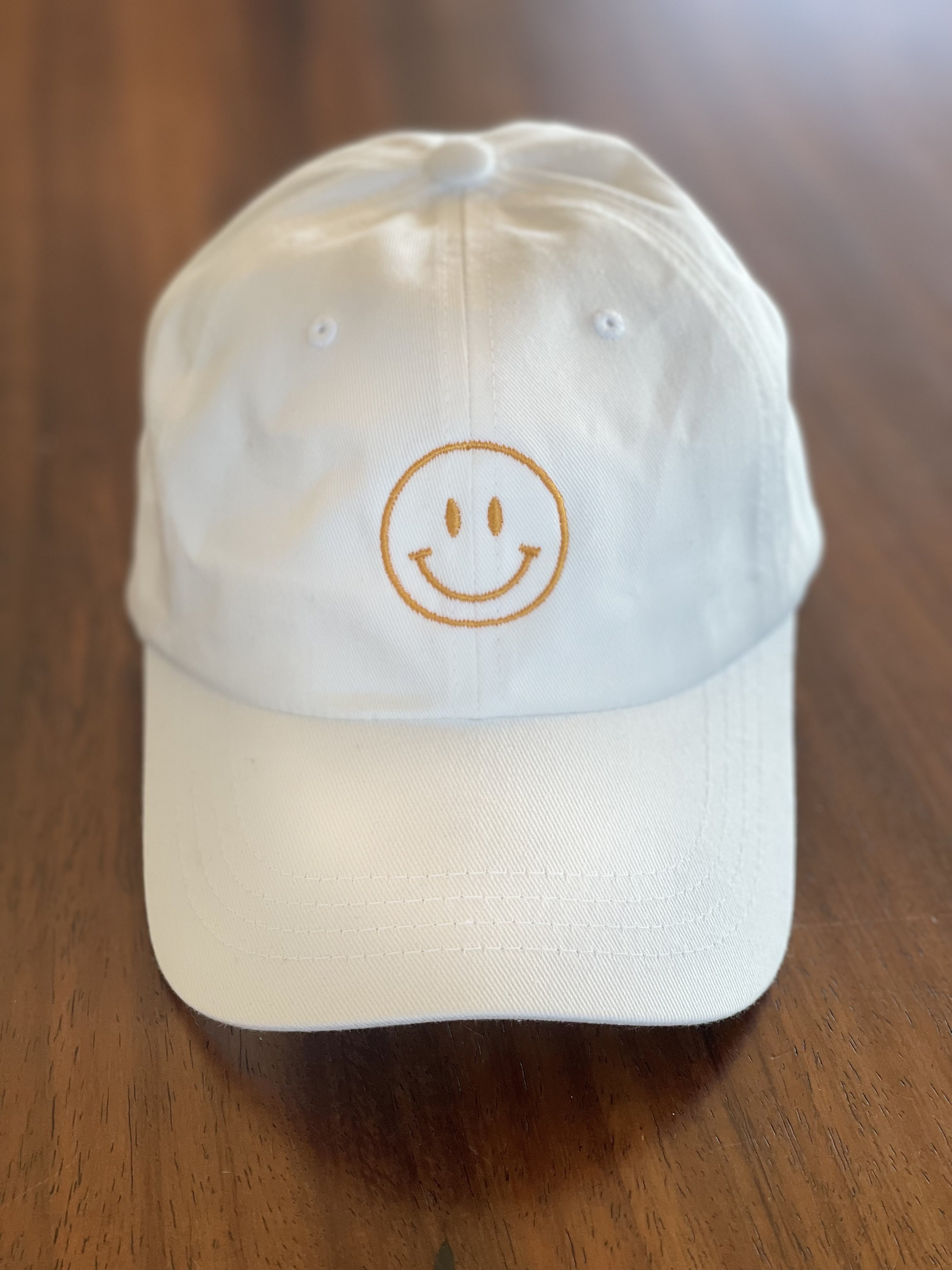 Smiley Face Hat, White Hat, Smiley Face, Cute Hat, Sun Hat, Mothers Day ...