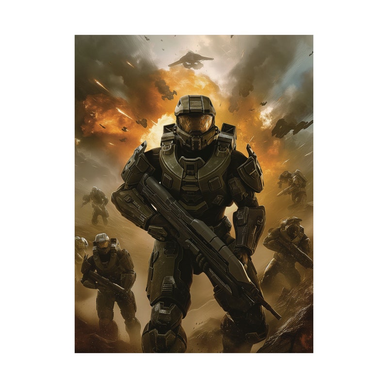 Halo 3 Game Poster - Etsy
