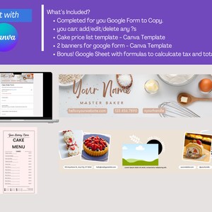 Custom Cake Order Form Template Google Form for Cake Inquiry Order Form ...