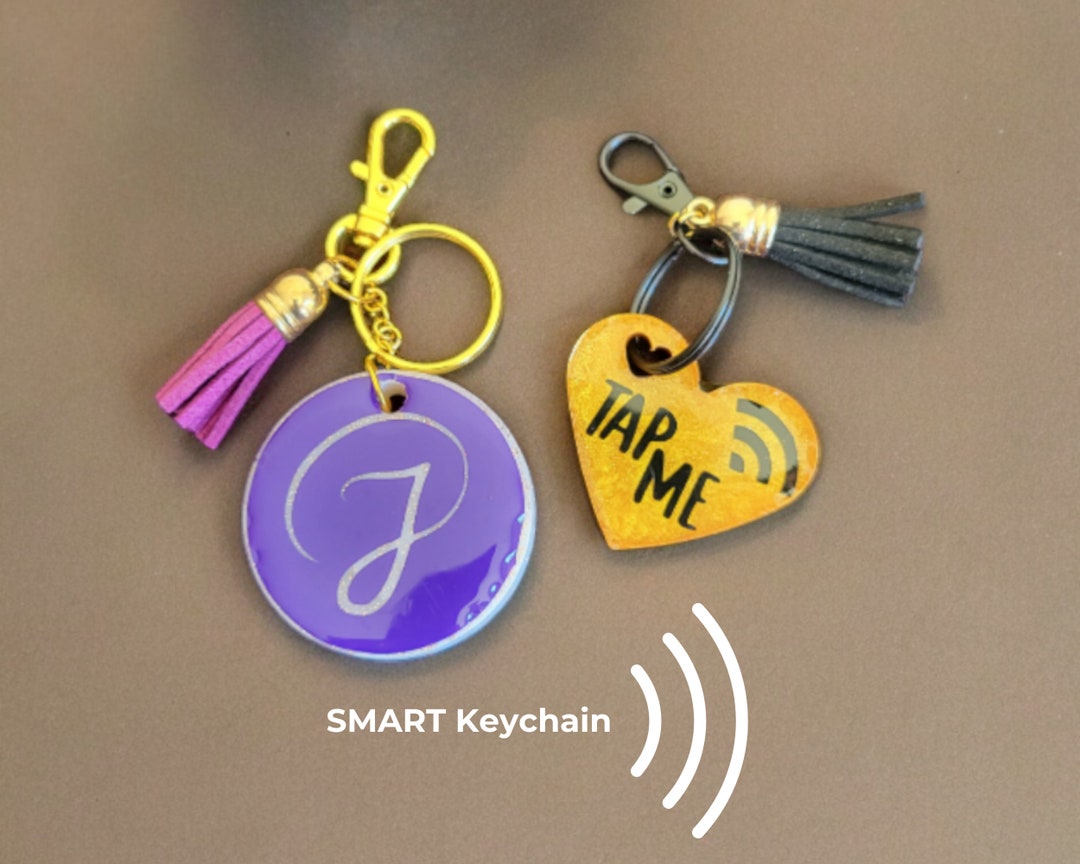 Personalized Smart Keychain Custom Logo Keychain for Business Branding ...