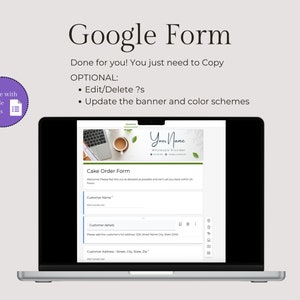 Custom Google Order Form With Banners Price List Templates for Google ...