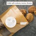 Customized Labels for Cookies and Baked Goods Custom Food Packaging ...