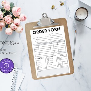 Custom Google Order Form With Banners Price List Templates for Google ...