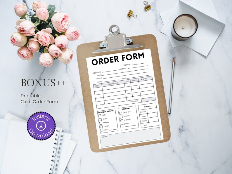 Custom Google Order Form With Banners Price List Templates for Google ...