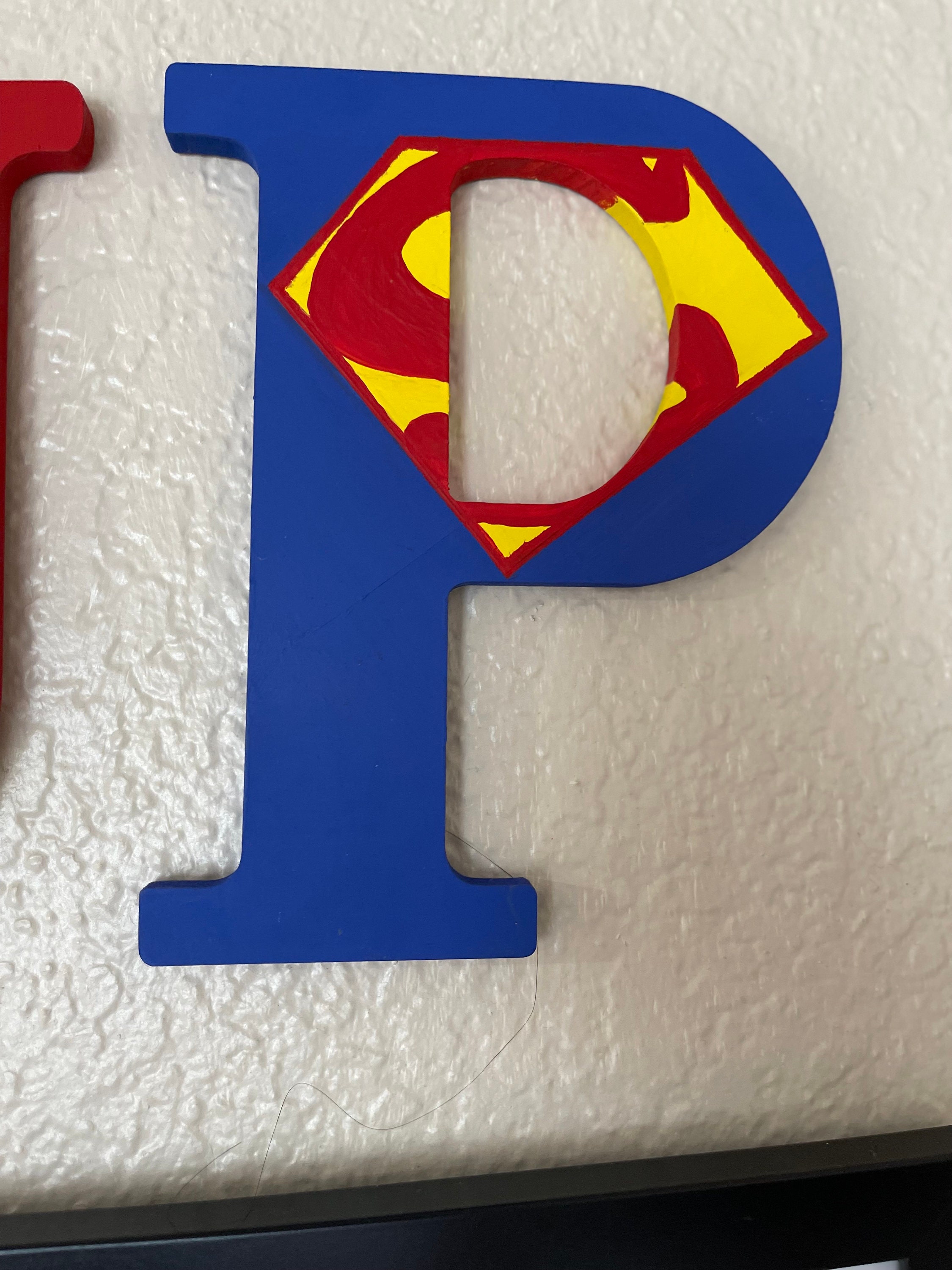 Hero up Super Hero Wood Letters 8inch - Etsy