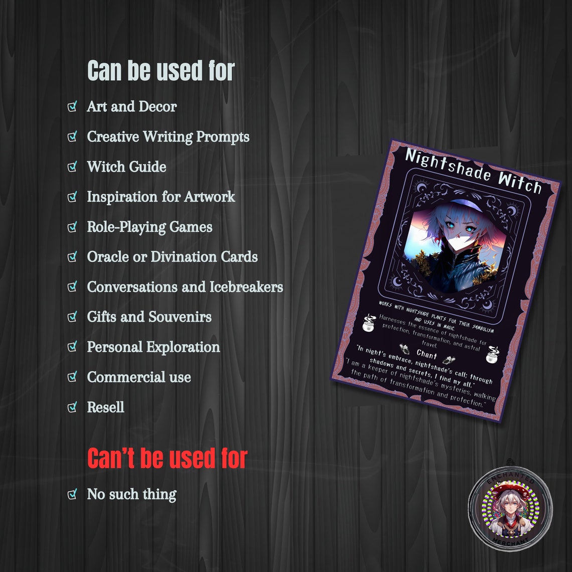 33 Editable Witch Cards Printable Witch Cards With Types and More ...