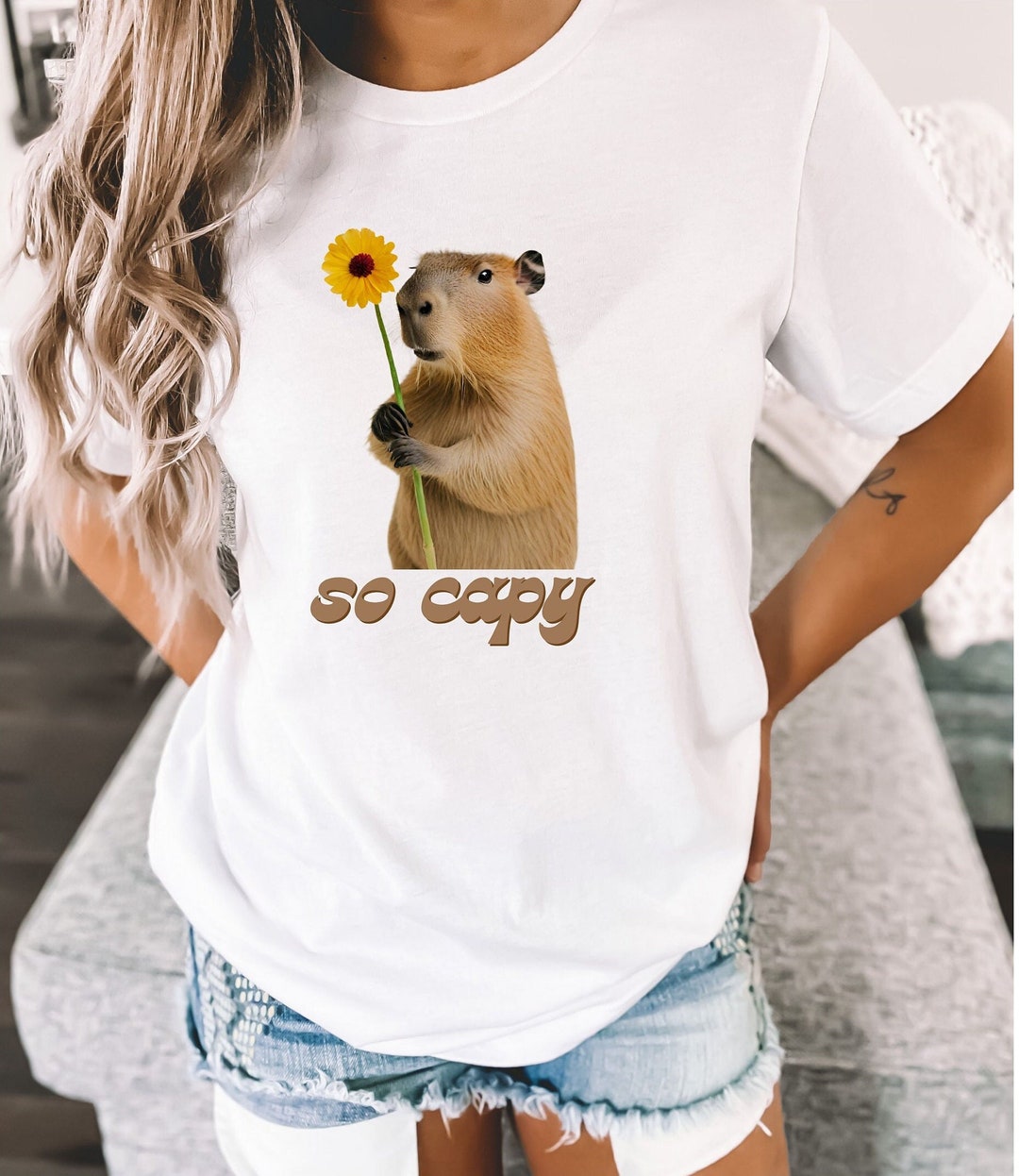 Capybara Shirt, Shirts That Go Hard, Capybara Tee, Capybara Gift ...