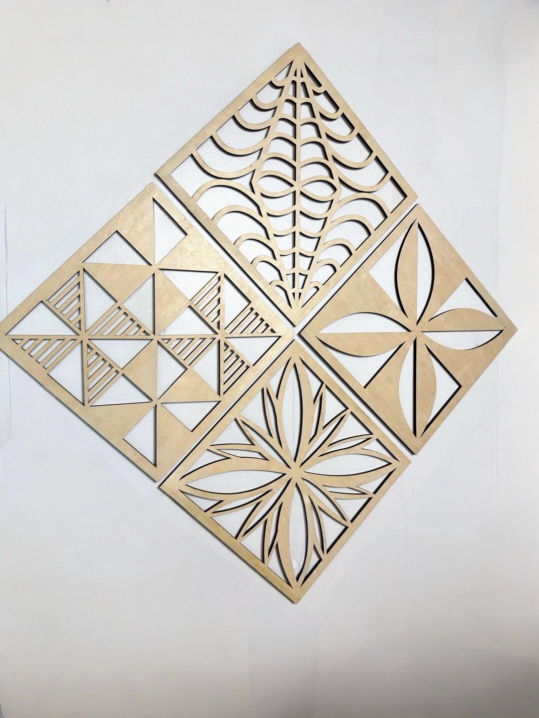 Set of Four (4) Pasefika Wall Décor. Two Collection Options - Etsy
