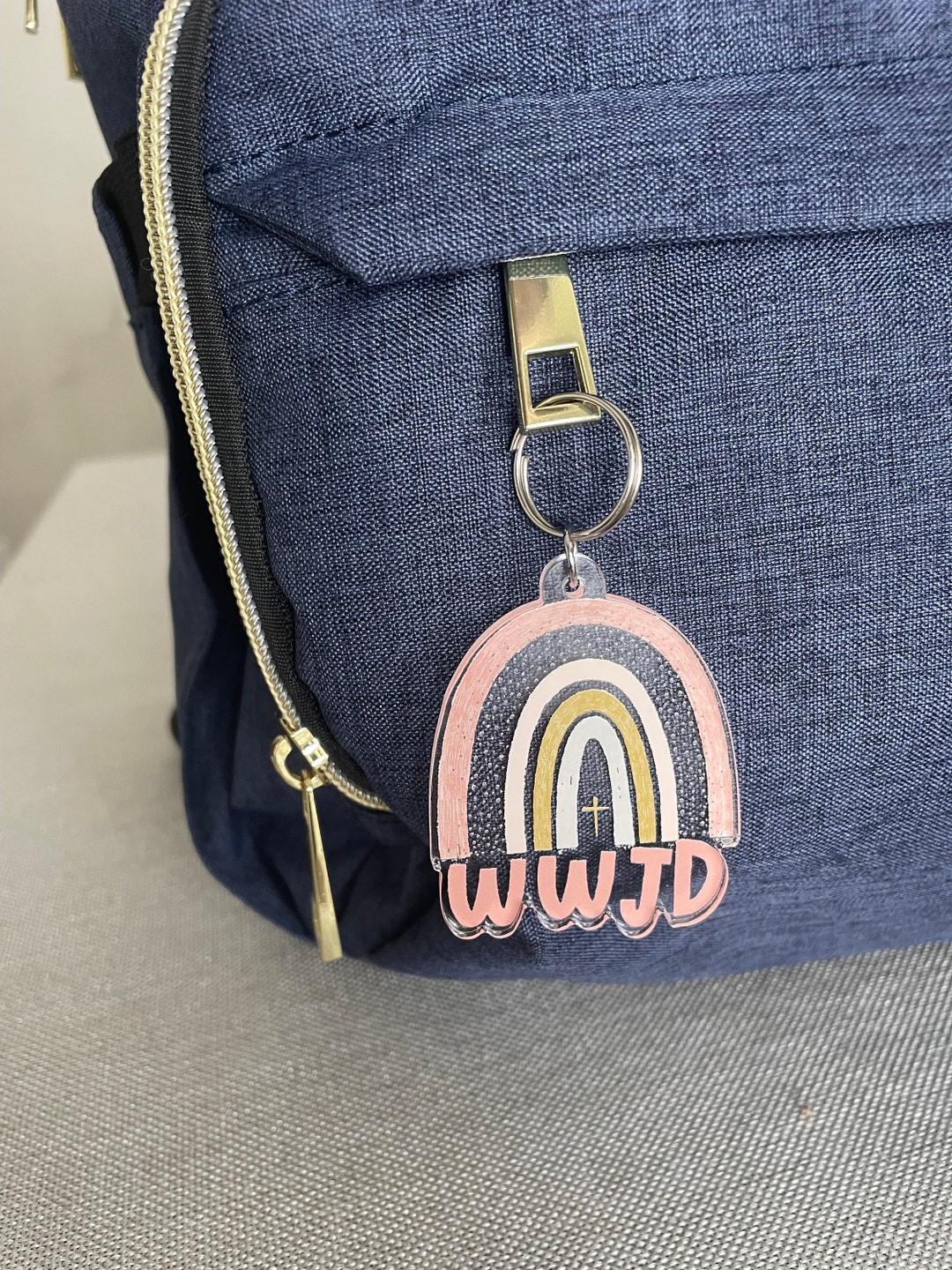 WWJD Key Ring - Rainbow - Etsy