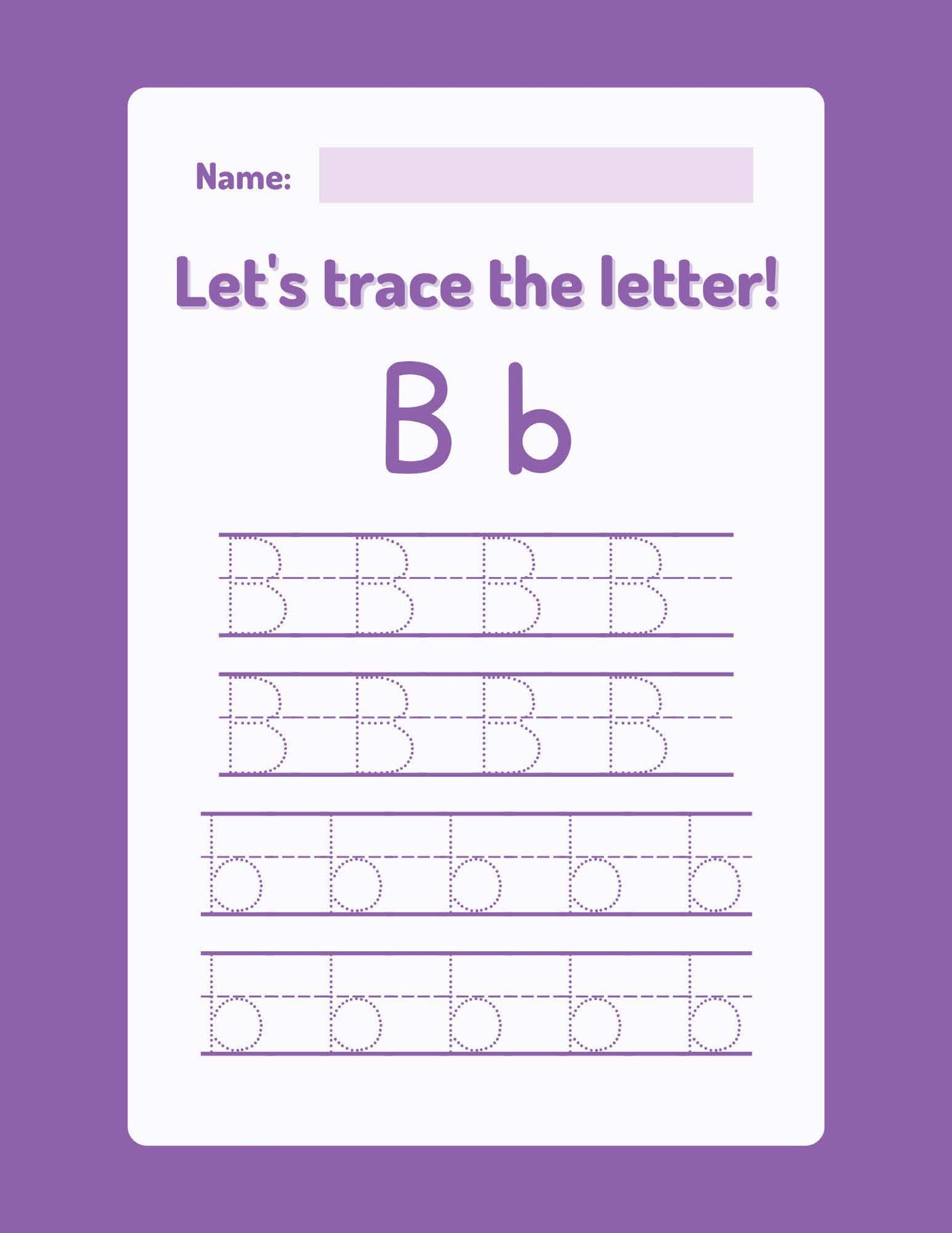 A-Z Alphabet Tracing Worksheet | Printable Handwriting Practice for ...