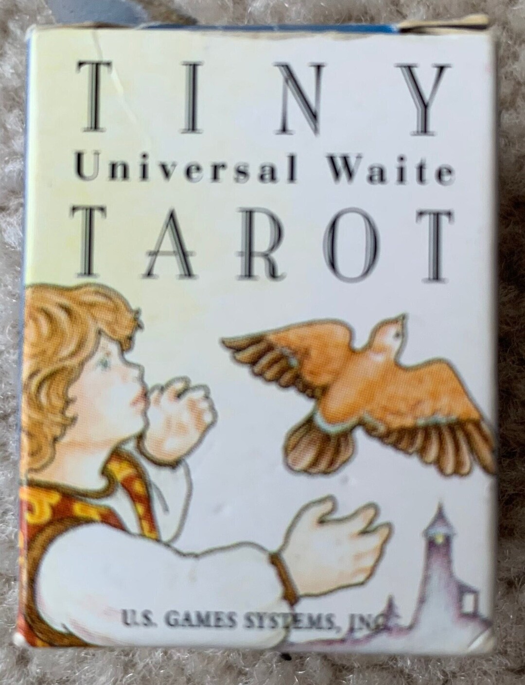 Tiny Tarot Deck complete & Gallo De Don Clemente 54 Fortune-telling Deck 2 Missing in a Light ...