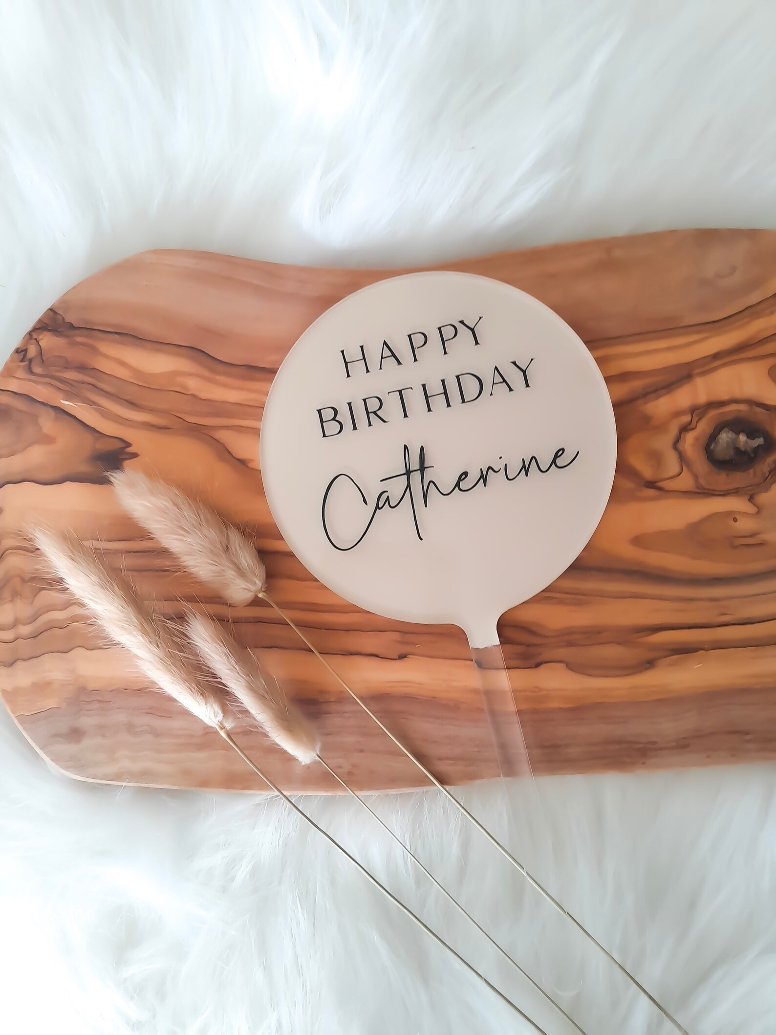 Custom Happy Birthday Cake Topper Milestone Birthday Cake Topper Name ...