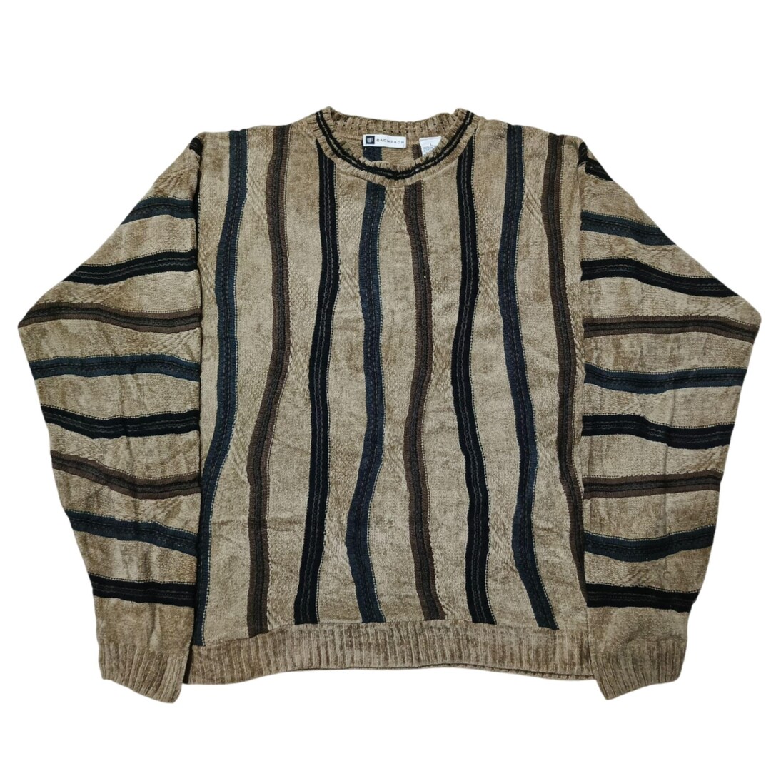 Vintage Coogi Inspired Crewneck Pullover Sweater Retro Fashion Clothing ...