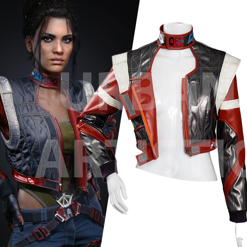 Inspired By Cyberpunk 2077 Panam Palmer Leather Jacket Cosplay Costume