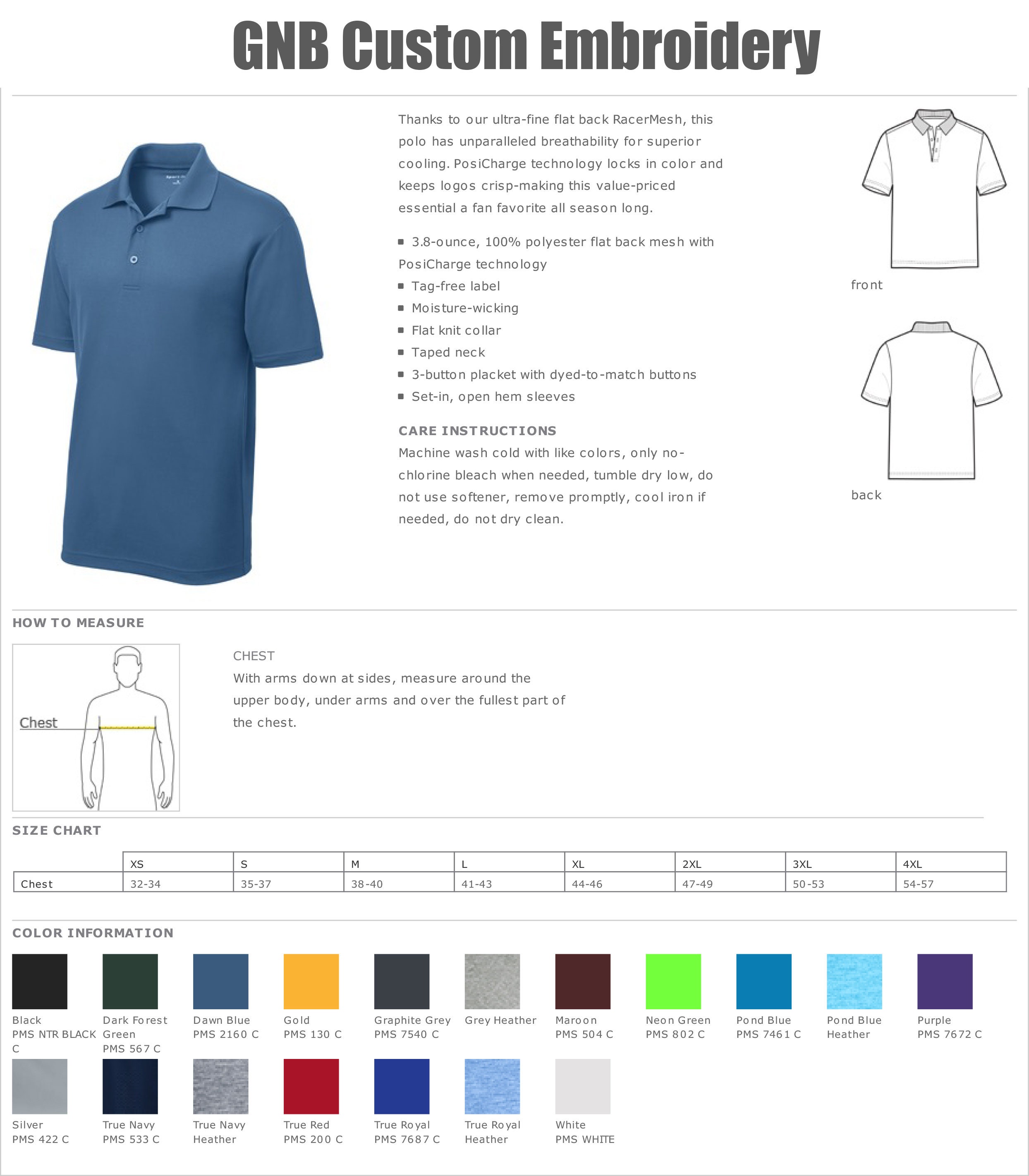 Men's Golf Shirt. Custom Logo or Text Embroidered Polo Shirt... - Etsy