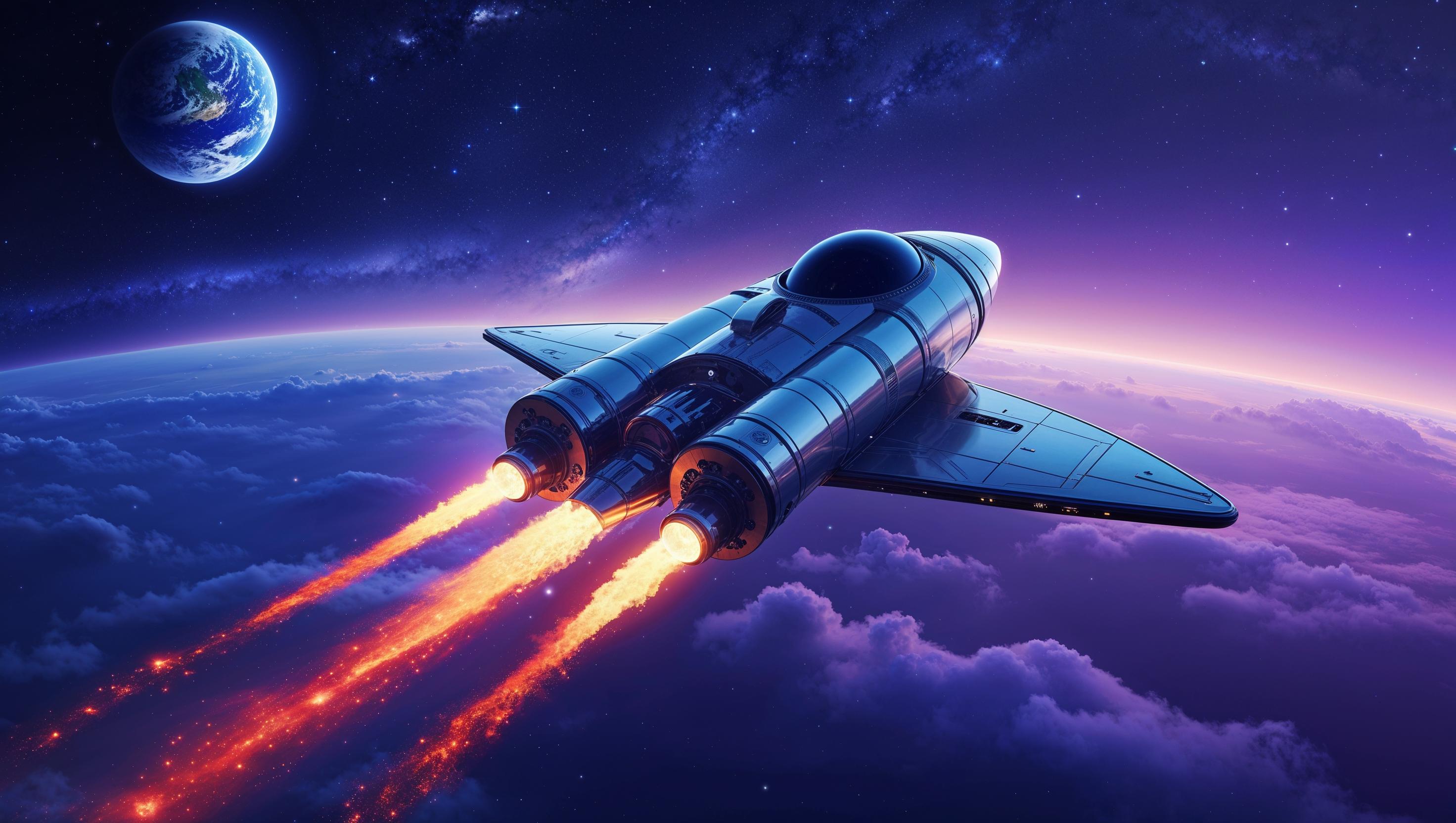 Space & Galaxy Desktop Wallpaper: 10 Cosmic Scenes (digital Download ...