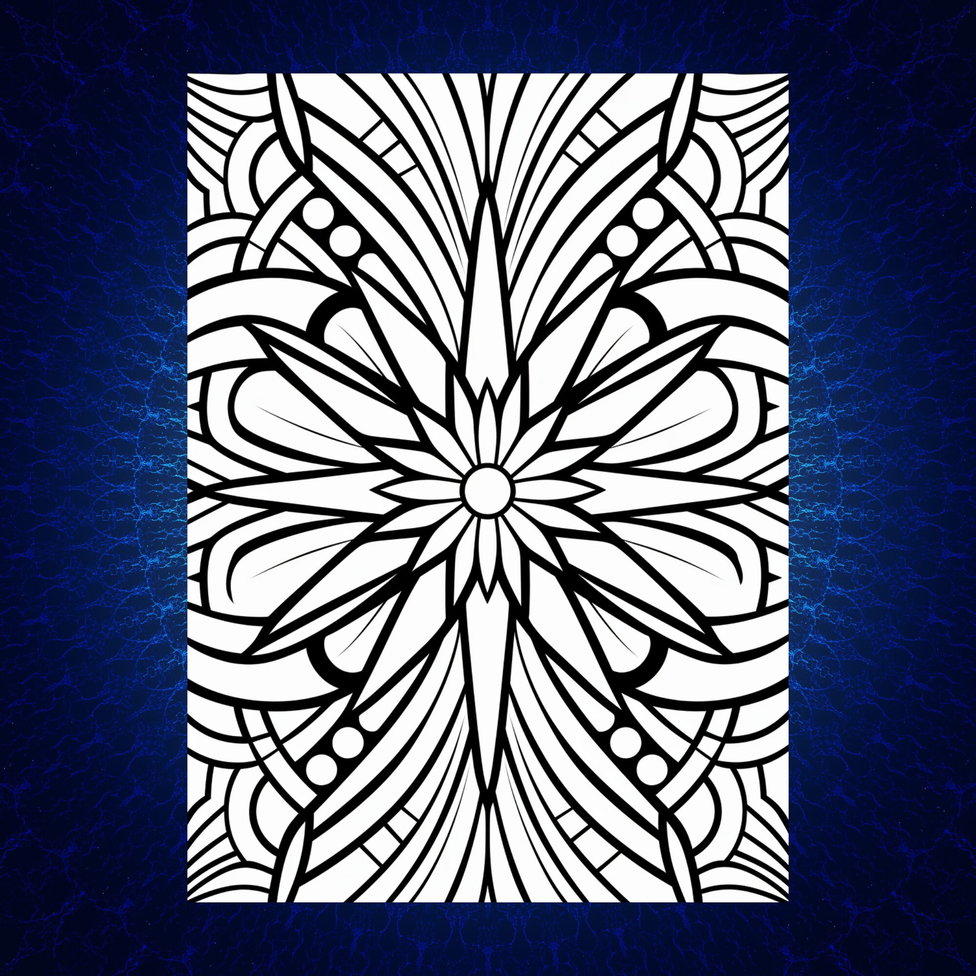 Calming Mandala Coloring Designs for Relaxation and Mindfulness ...