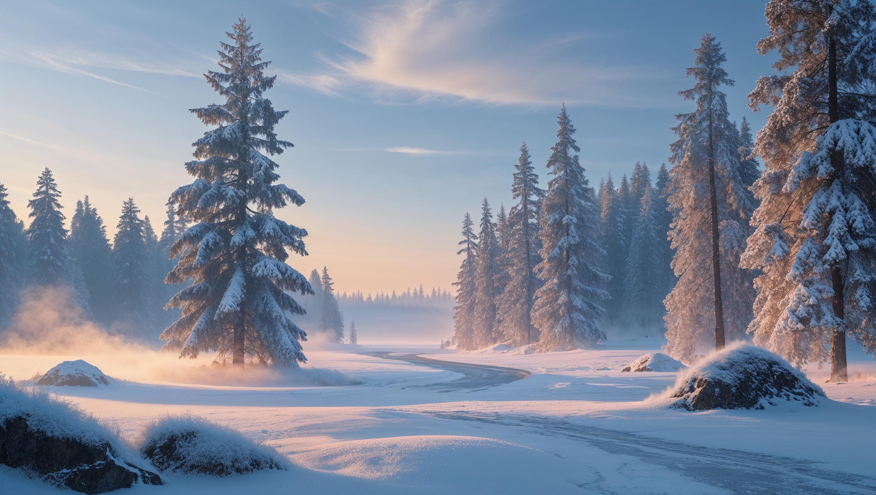 10 Cozy Winter Desktop Wallpapers: Snowy Scenes & Frosty Landscapes ...