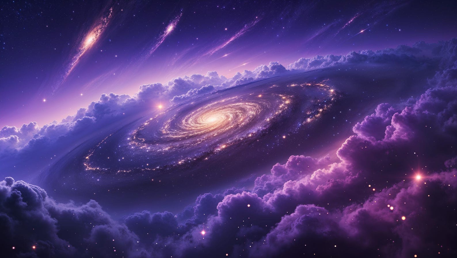 Space & Galaxy Desktop Wallpaper: 10 Cosmic Scenes (digital Download ...