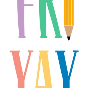 Fri-yay Design | Teacher Friyay Design | Digital Design | Digital ...