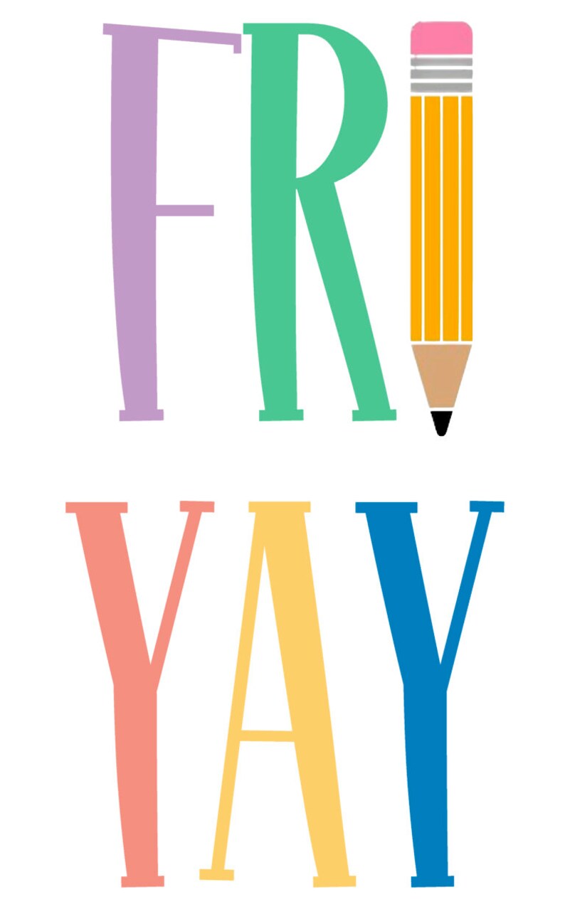 Fri-yay Design | Teacher Friyay Design | Digital Design | Digital ...