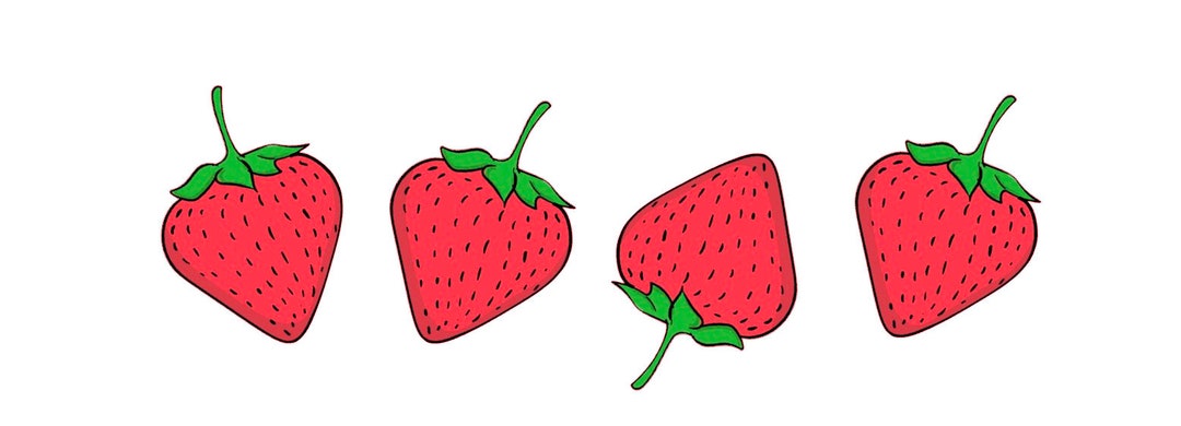 Strawberry Design | Strawberry PNG | Digital Design | Strawberries ...