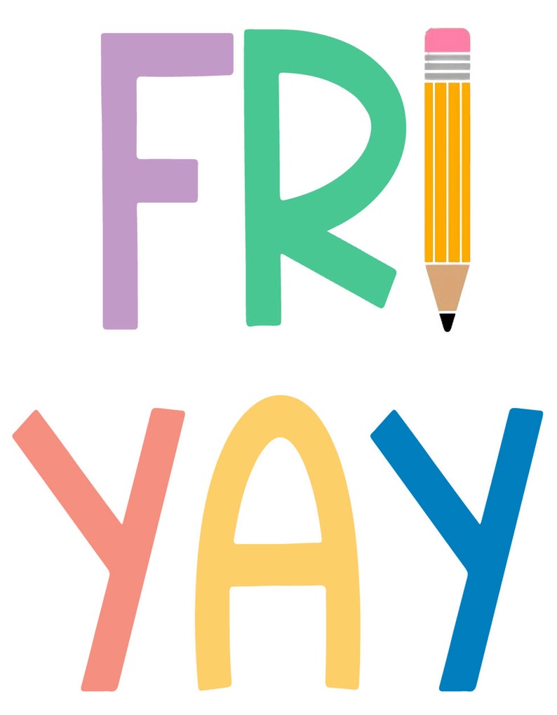 Fri-yay Design | Teacher Friyay Design | Digital Design | Digital ...
