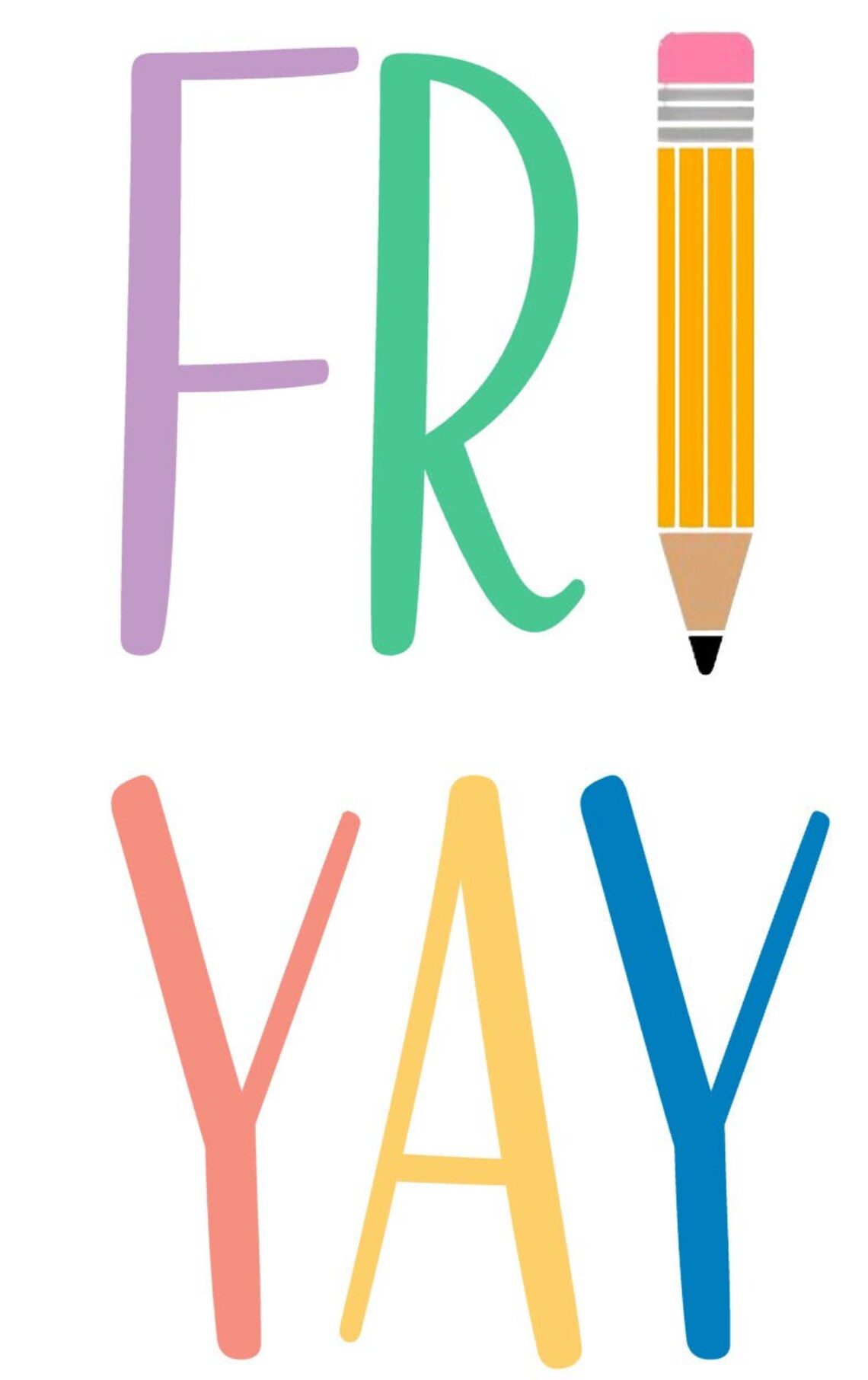 Fri-yay Design | Teacher Friyay Design | Digital Design | Digital ...
