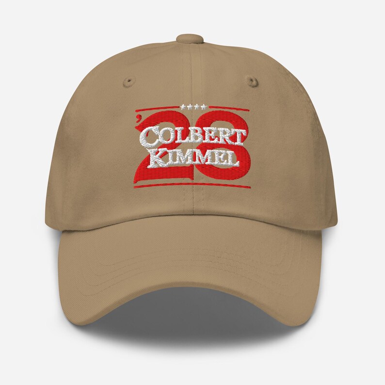 Colbert Kimmel '28 Hat. Jimmy Kimmel Stephen Colbert Cap, Protect Late ...